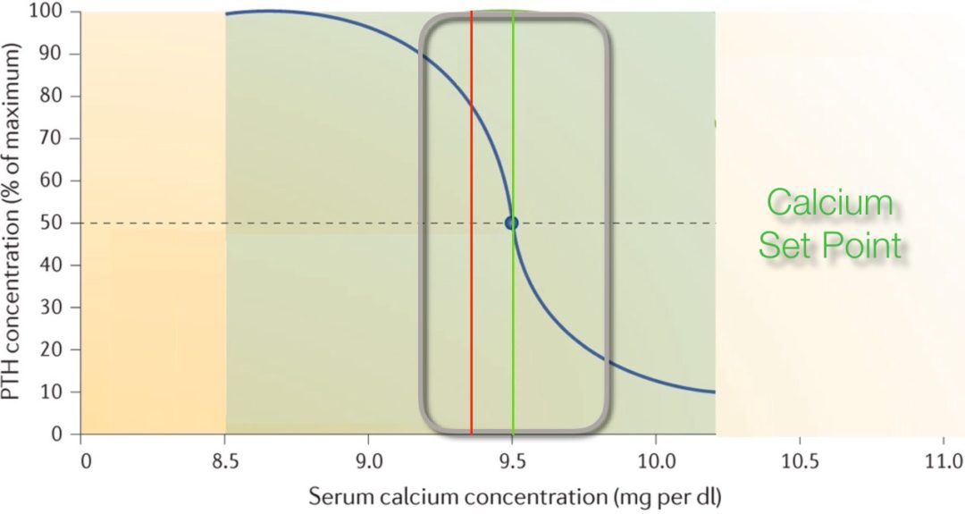calcium-set-point-graph - Hyperparathyroidism Surgery - Dr. Babak Larian
